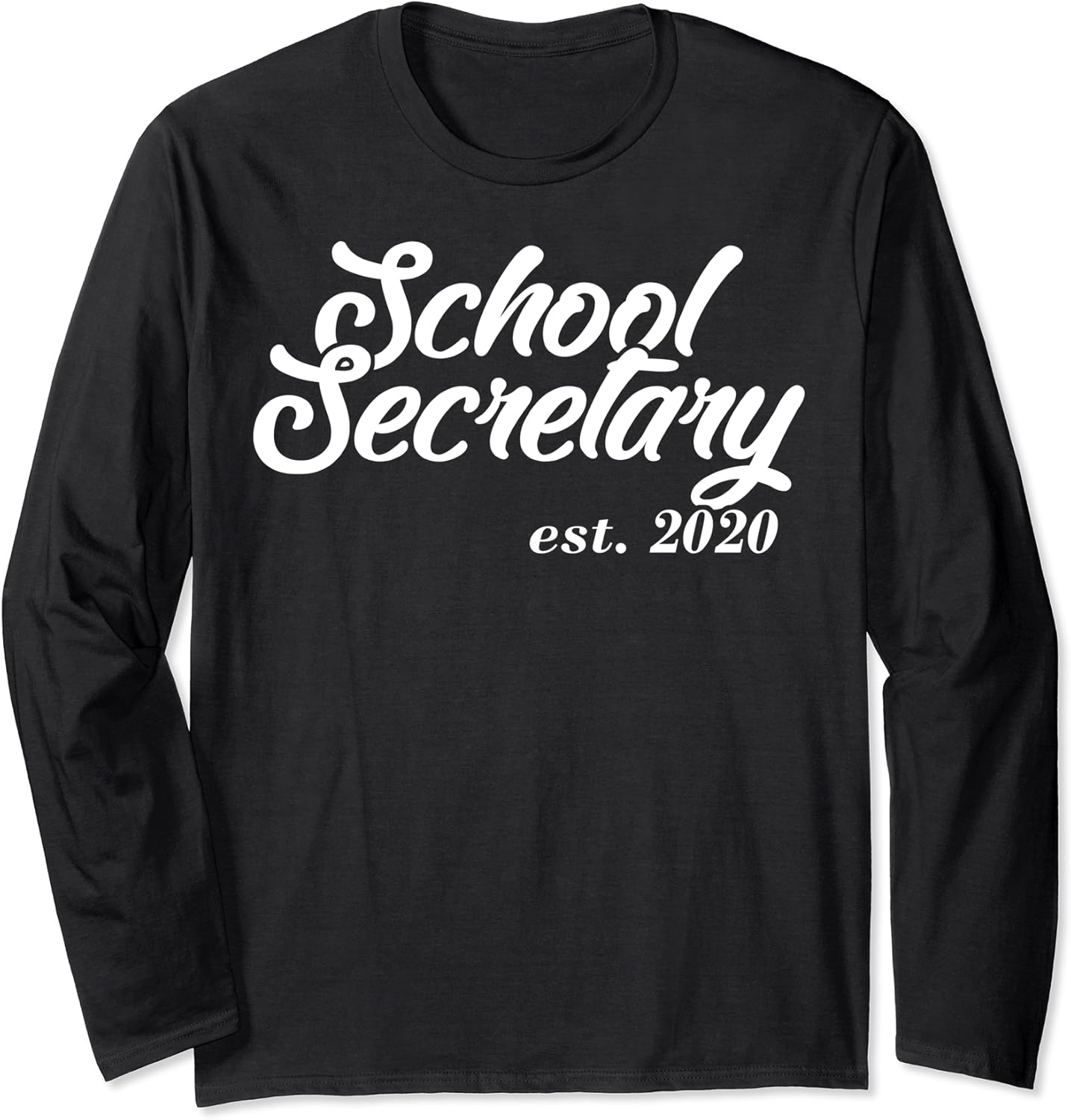 Amazon Gift For School Secretaries Established 2020 Long Sleeve T Shirt Clothing amazon-gift-for-school-secretaries-established-2020-long-sleeve-t-shirt-clothing